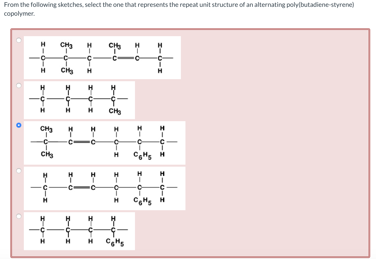 Solved From the following sketches, select the one that | Chegg.com