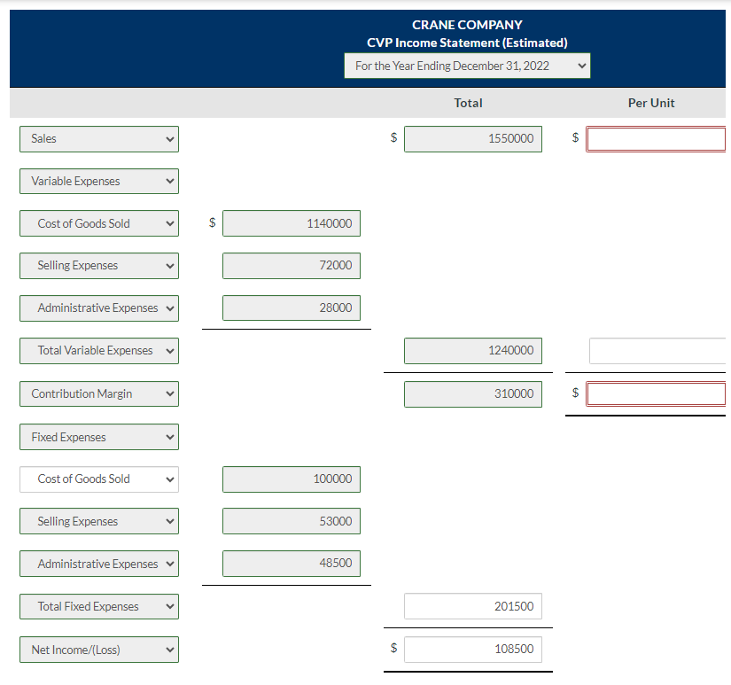 Solved Can I get a step by step on how to find the sections | Chegg.com
