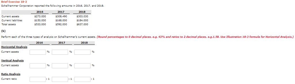 Solved Brief Exercise 18-2 Schellhammer Corporation reported | Chegg.com Solved Brief Exercise 18-2 Schellhammer Corporation reported | Chegg.com