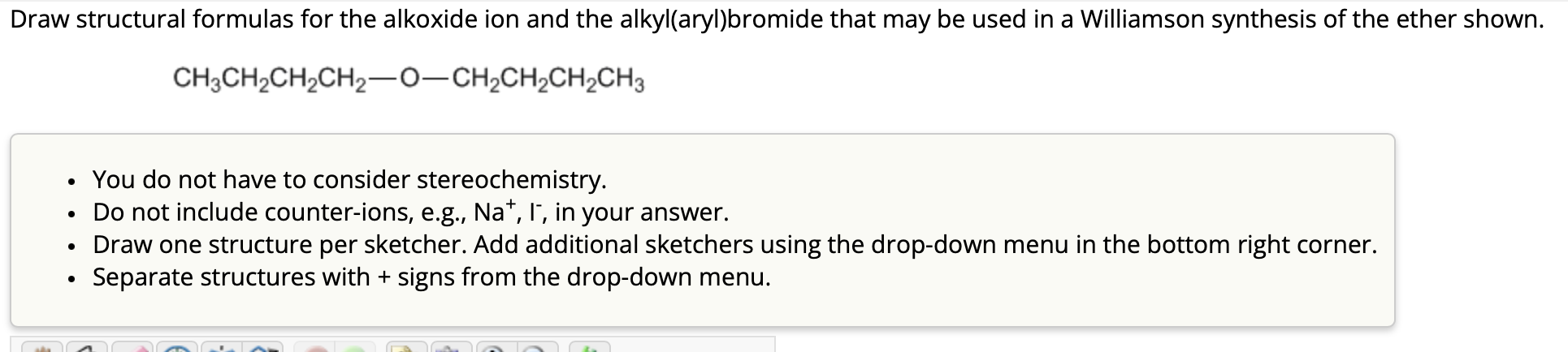 Solved Draw structural formulas for the alkoxide ion and the | Chegg.com
