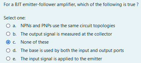 Solved For an NPN BJT operating in the reverse-active | Chegg.com