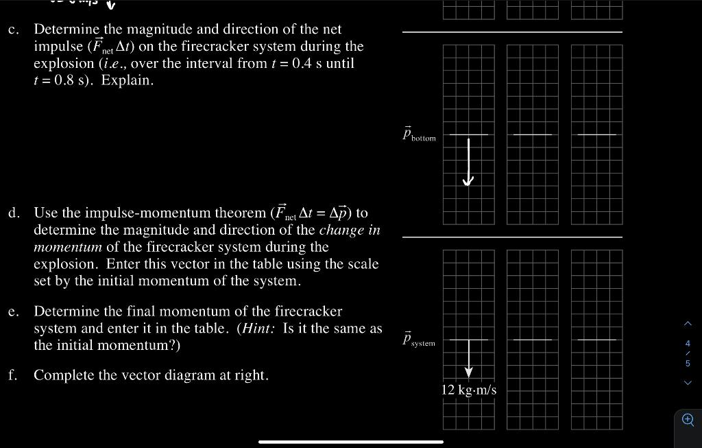Solved 4. A pyrotechnician releases a 3-kg firecracker from | Chegg.com