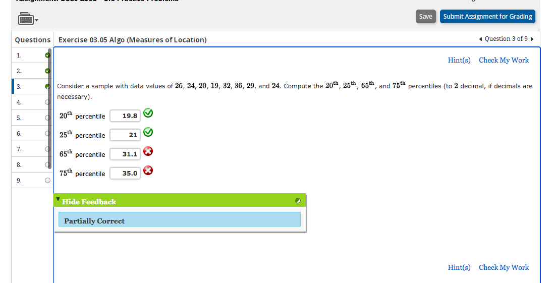 Solved Consider a sample with data values of | Chegg.com