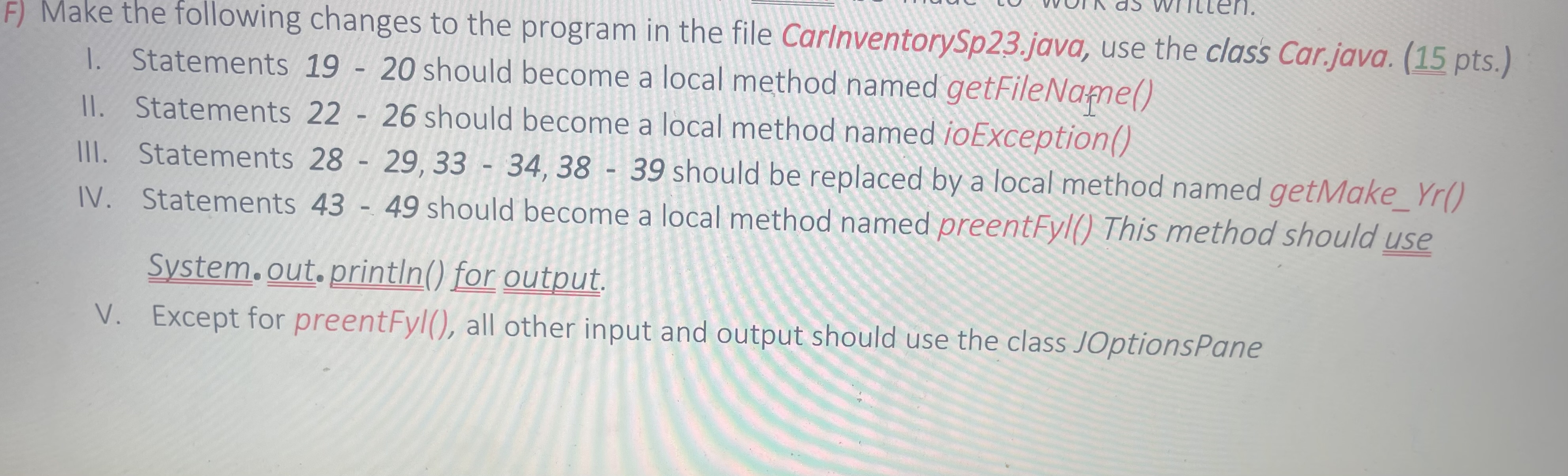 Solved import java.util.Scanner;import java.io.*; public | Chegg.com