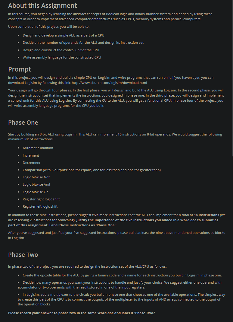 Solved I need the answer for phase 2 | Chegg.com