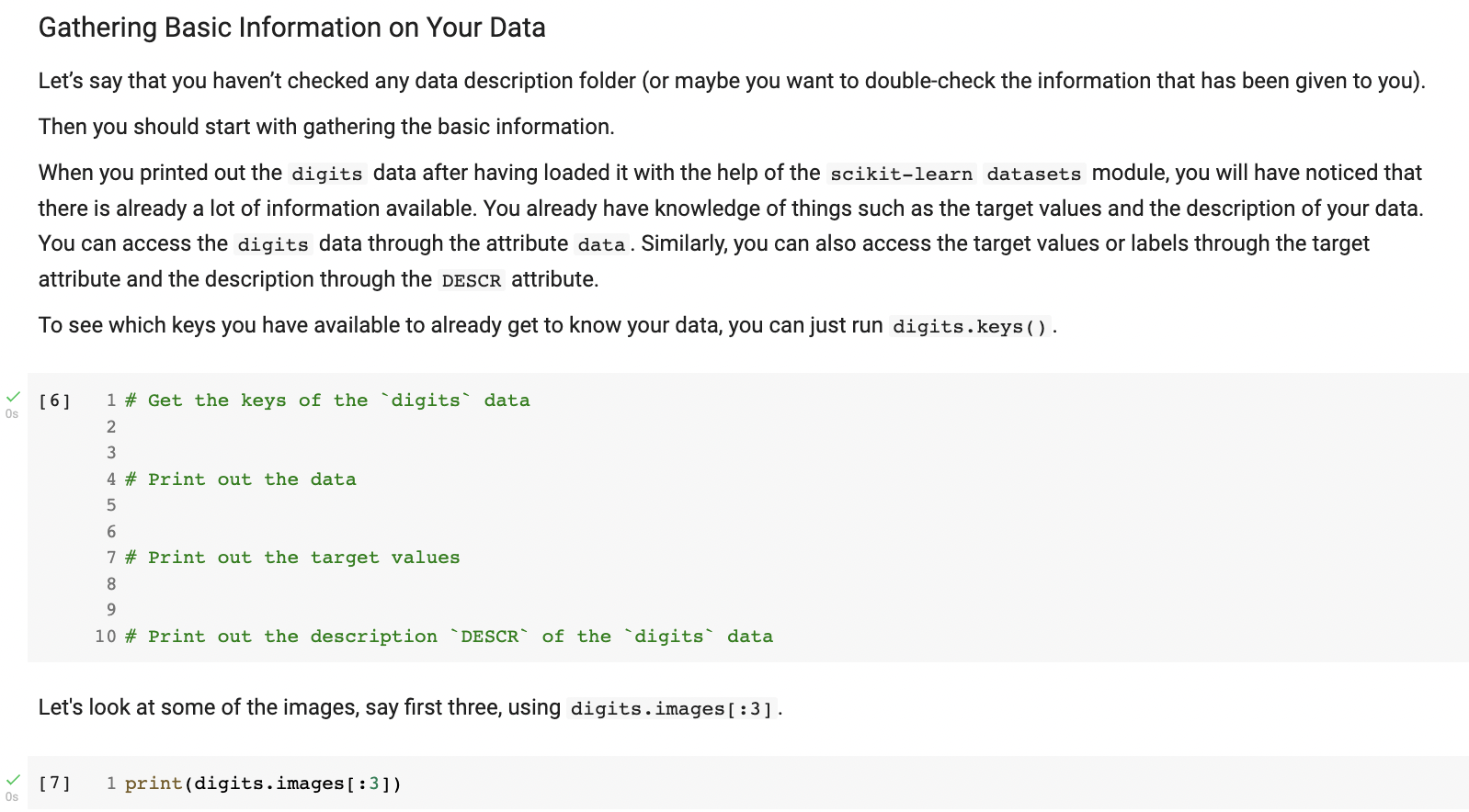 Solved Gathering Basic Information on Your Data Let's say | Chegg.com