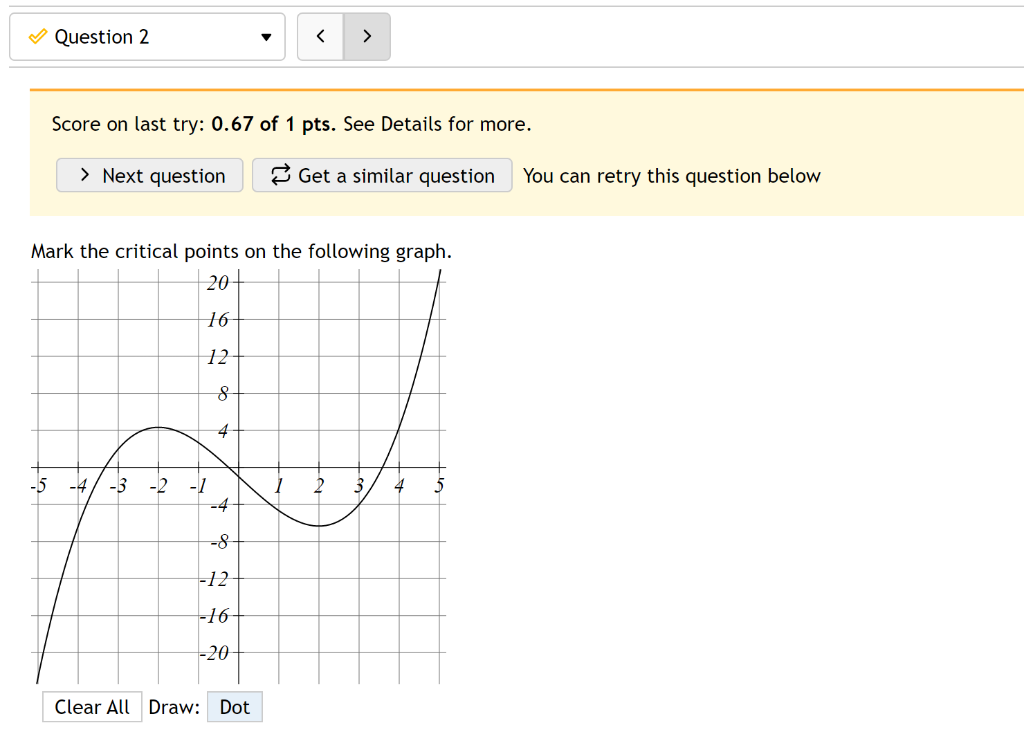 Solved Score on last try: 0.67 of 1 pts. See Details for | Chegg.com