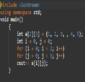 Solved #include using namespace std; void main() { int | Chegg.com