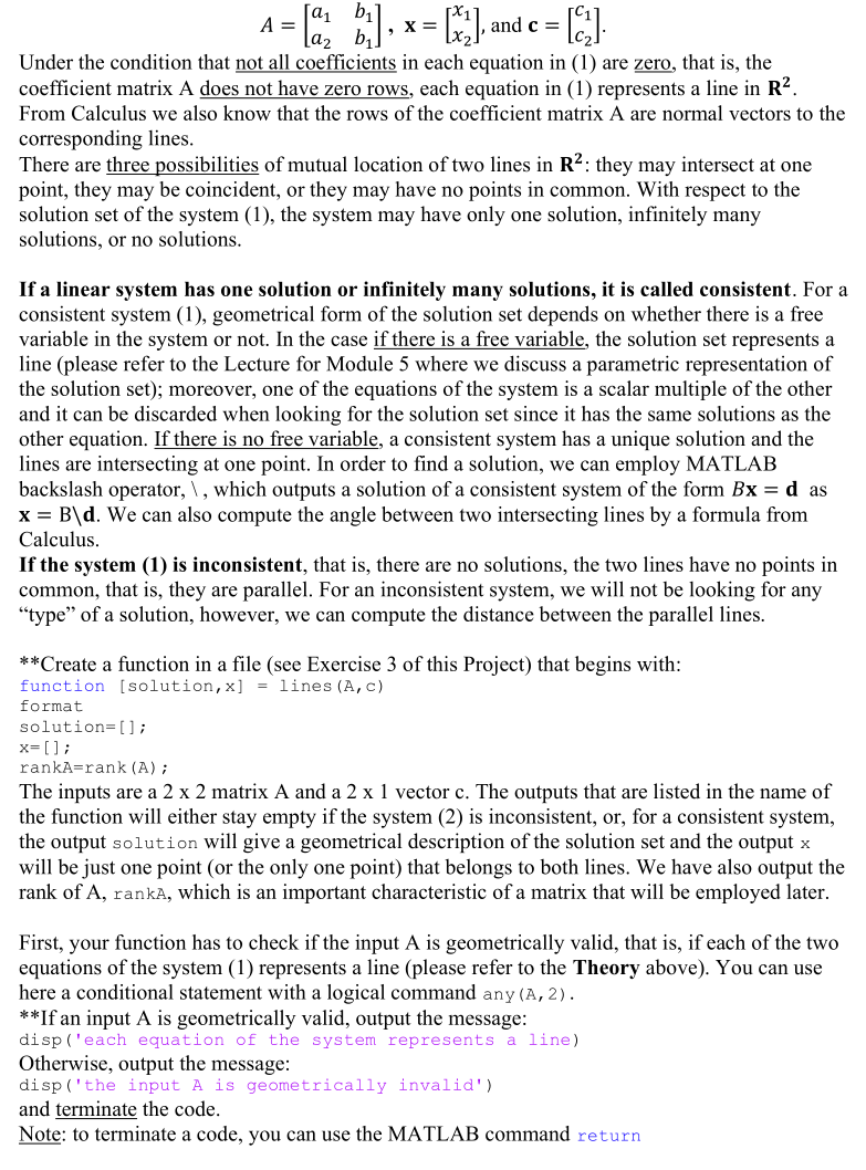 Solved Exercise 4 Working With A Function In Live Editor 