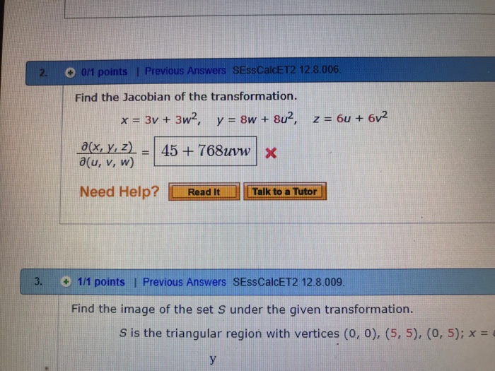 Solved O 0/1 points I Previous Answers SEssCalcET2 128.006 | Chegg.com Solved O 0/1 points I Previous Answers SEssCalcET2 128.006 | Chegg.com