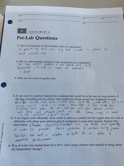 Solved EXPERIMENT , Pre-Lab Questions 1. What is the purpose | Chegg.com
