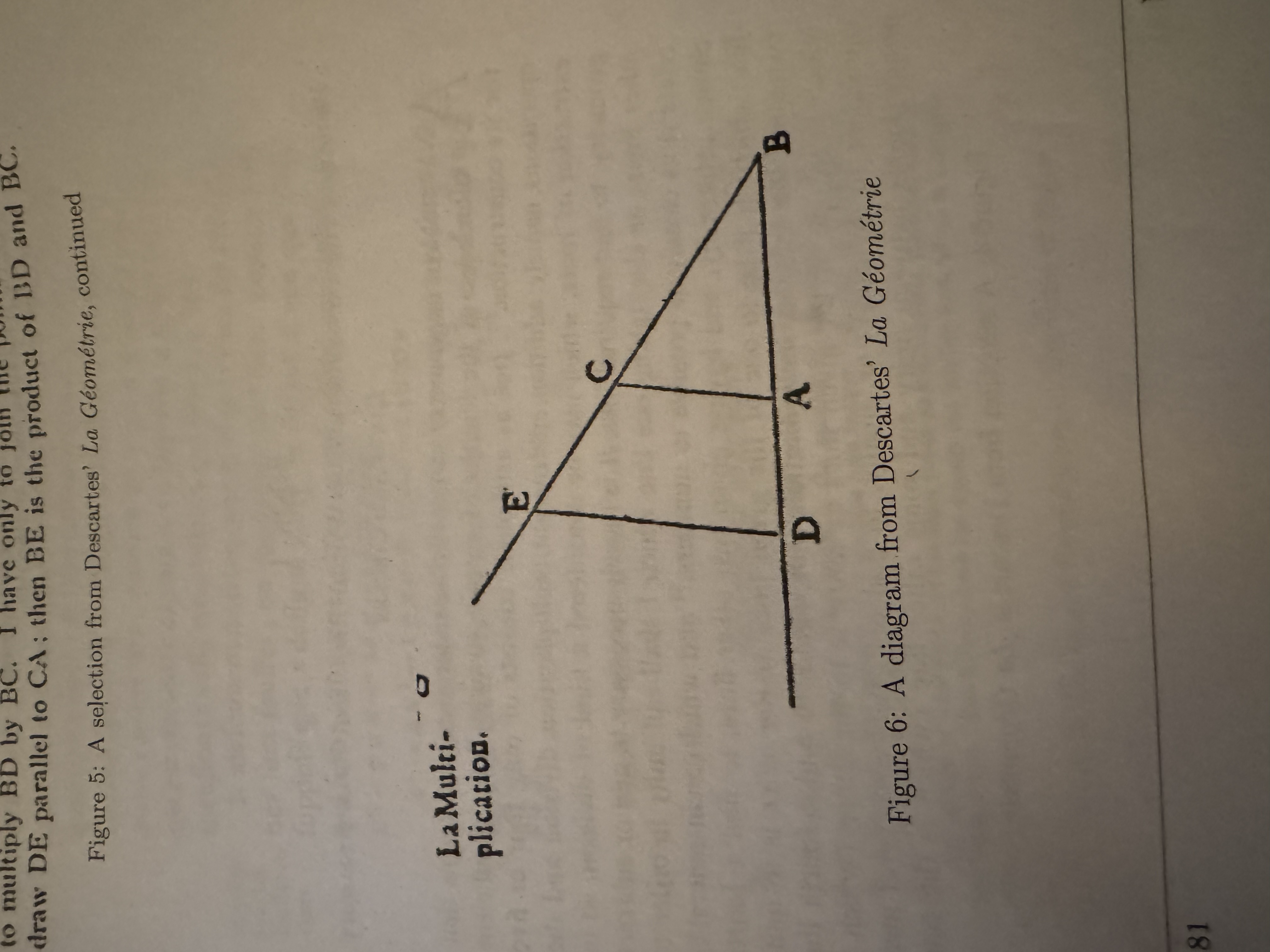 prove using Descartes theorem that the segment BE | Chegg.com