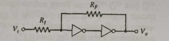 Solved Find the upper and lower threshold voltages in terms | Chegg.com