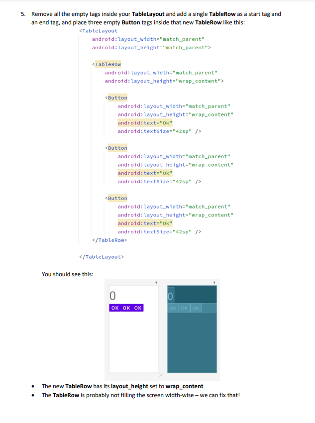 Solved Simple andriod app using Andriod studio Share | Chegg.com