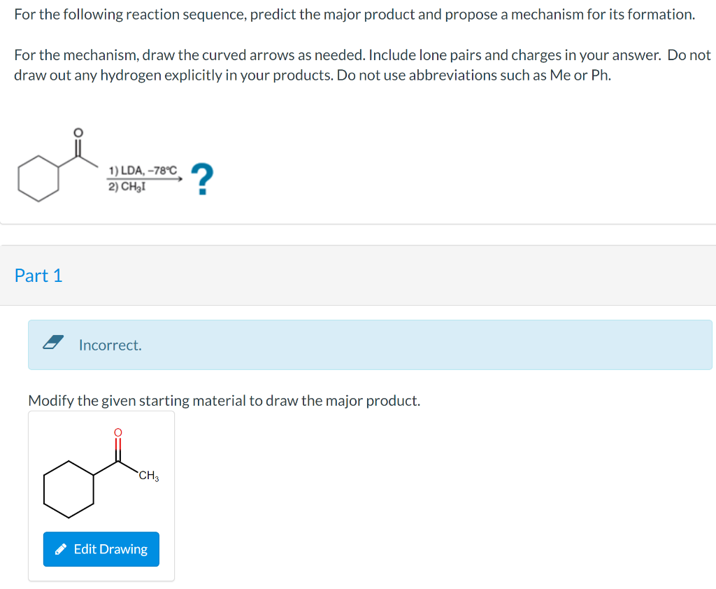 Solved For the following reaction sequence, predict the | Chegg.com