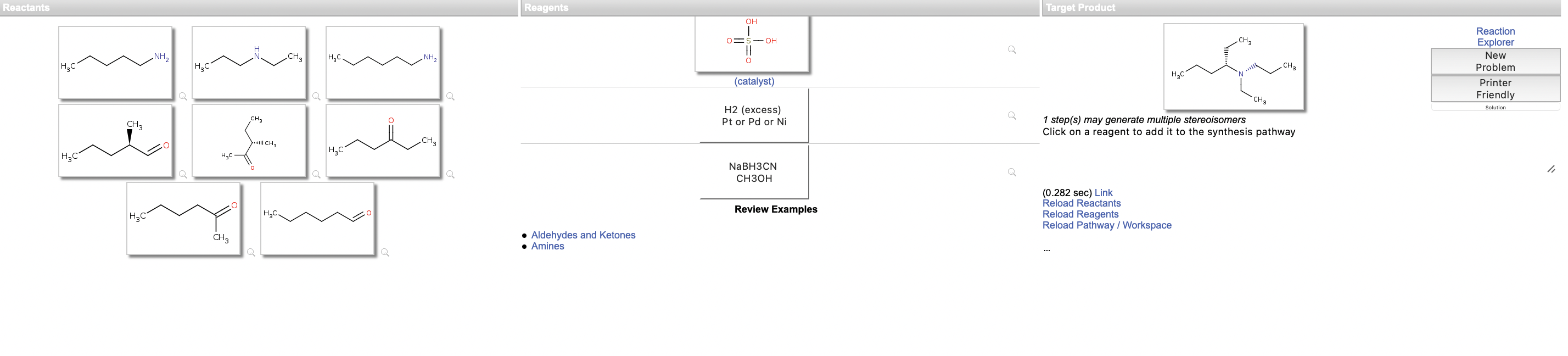 How do you synthesize the target product? Possible | Chegg.com