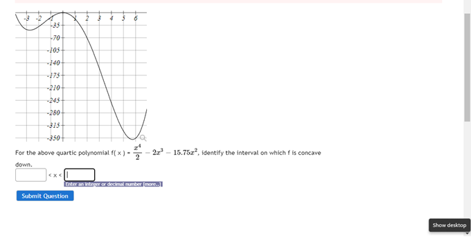 Solved For the above quartic polynomial | Chegg.com