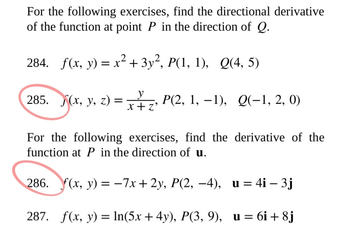 Solved For the following exercises, find the derivative of | Chegg.com