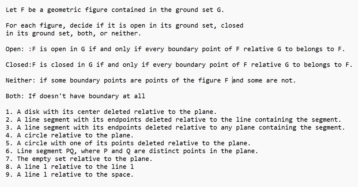 Solved Let F ﻿be a geometric figure contained in the ground | Chegg.com