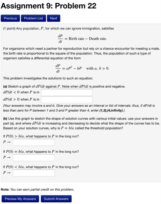 Solved Assignment 9 Problem 22 Previous Problem List Next 8596
