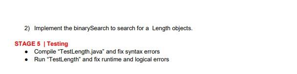 Solved STAGE 1| The length of an object can be described by | Chegg.com