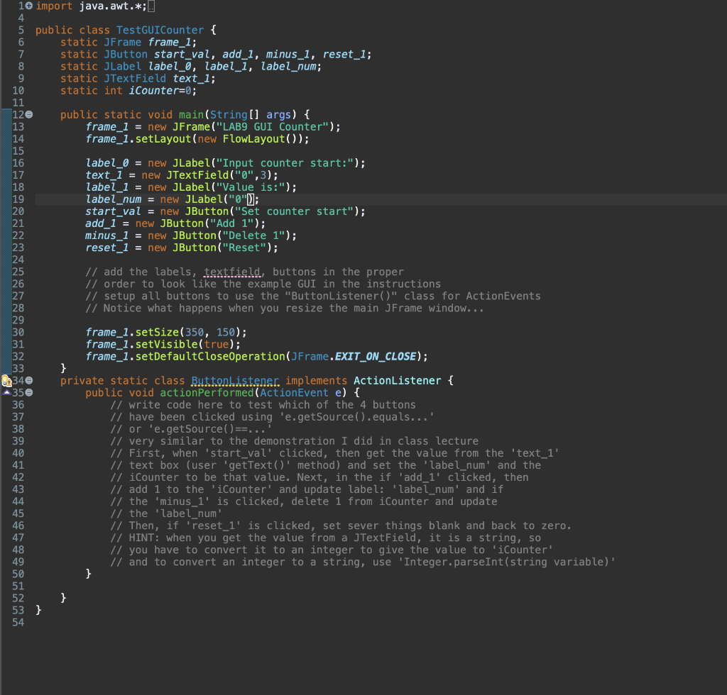 Solved This week is using several GUI controls from the | Chegg.com