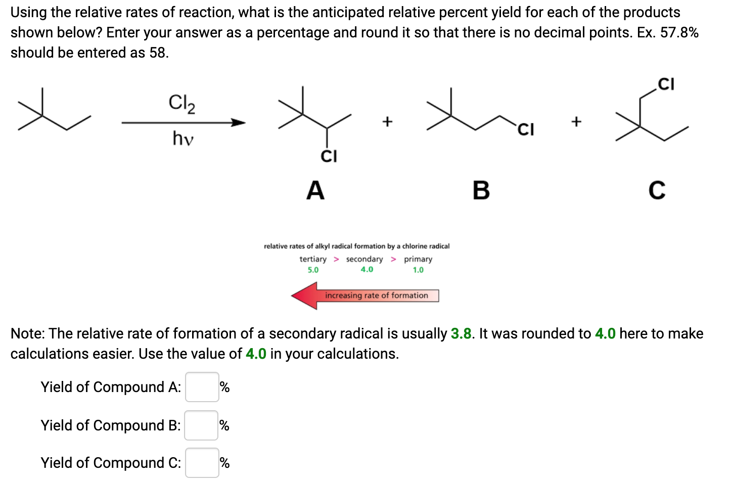 Solved Using The Relative Rates Of Reaction What Is The Chegg solved-using-the-relative-rates-of-reaction-what-is-the-chegg