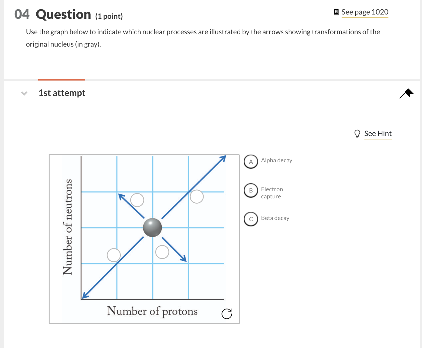 Solved 04 ﻿Question (1 ﻿point)Use the graph below to | Chegg.com
