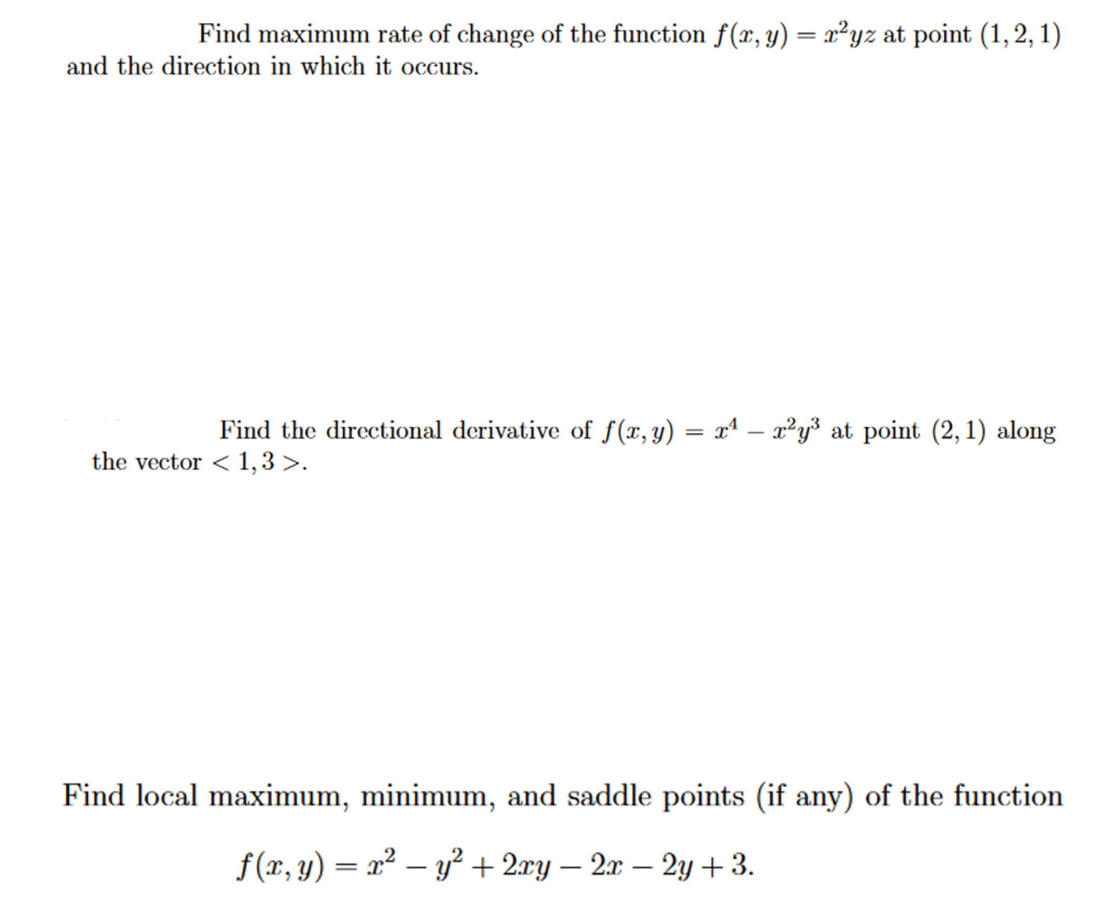 Solved Find maximum rate of change of the function | Chegg.com