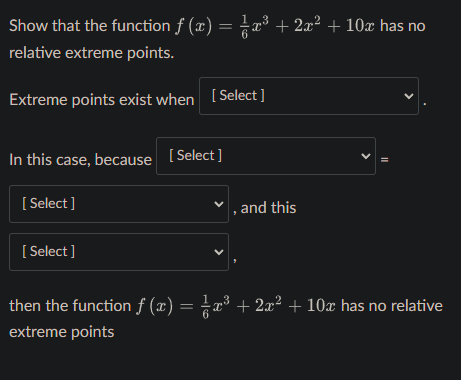 Solved Show that the function f(x)=16x3+2x2+10x ﻿has | Chegg.com