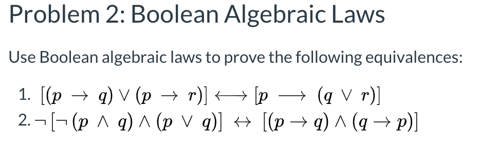 Solved I understand how to solve this using truth tables. | Chegg.com