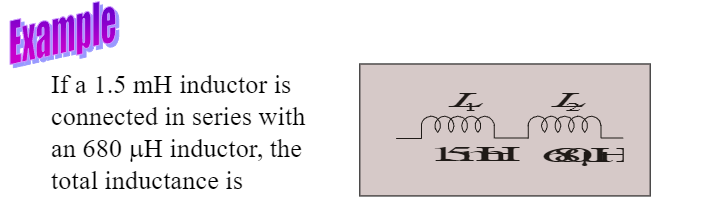 If a 1.5mH inductor is connected in series with an | Chegg.com