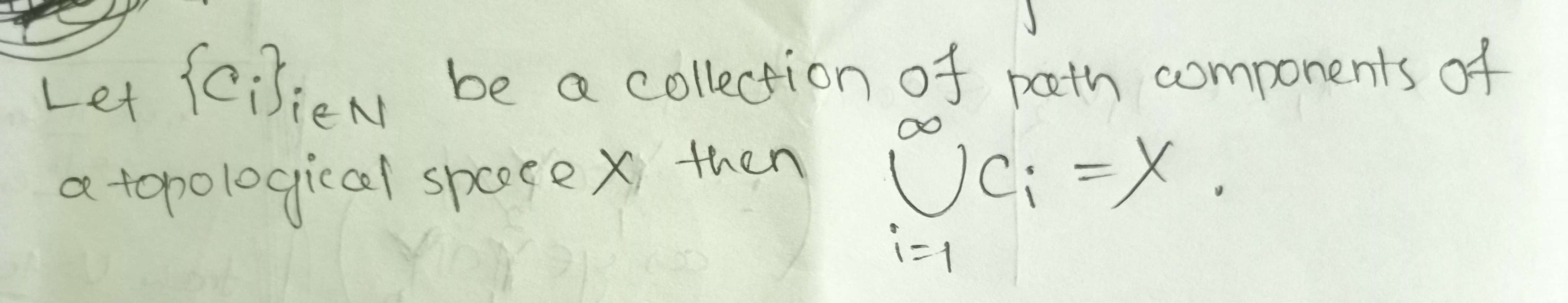 Solved it,s question related to path connected and component | Chegg.com