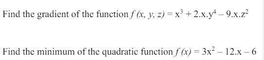 Solved Find the gradient of the function | Chegg.com