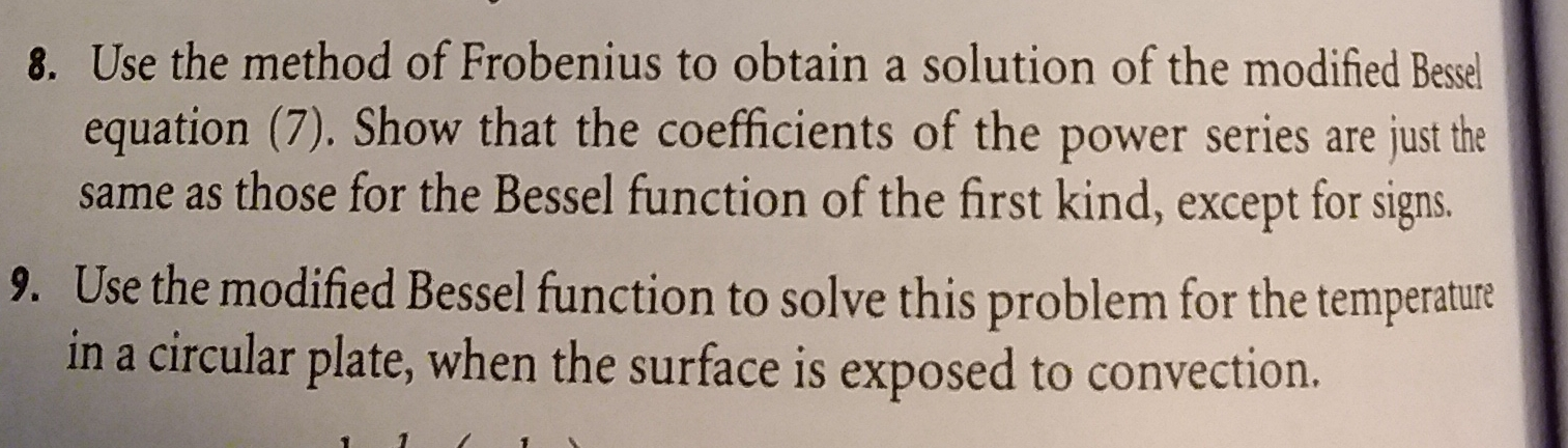 8. Use the method of Frobenius to obtain a solution | Chegg.com