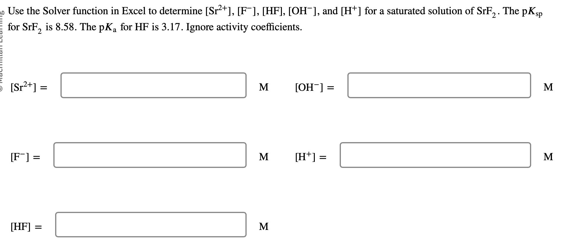 Solved Use The Solver Function In Excel To Determine 5121