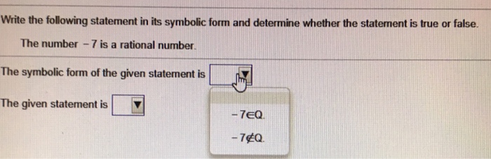 Solved Write the following statement in its symbolic form | Chegg.com