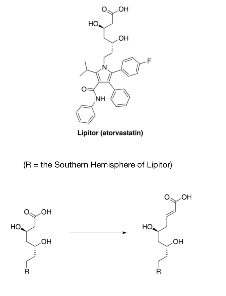 Solved How might you convert Lipitor into the product shown | Chegg.com