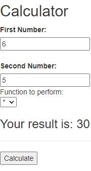 Solved Create a four function javascript calculator that | Chegg.com