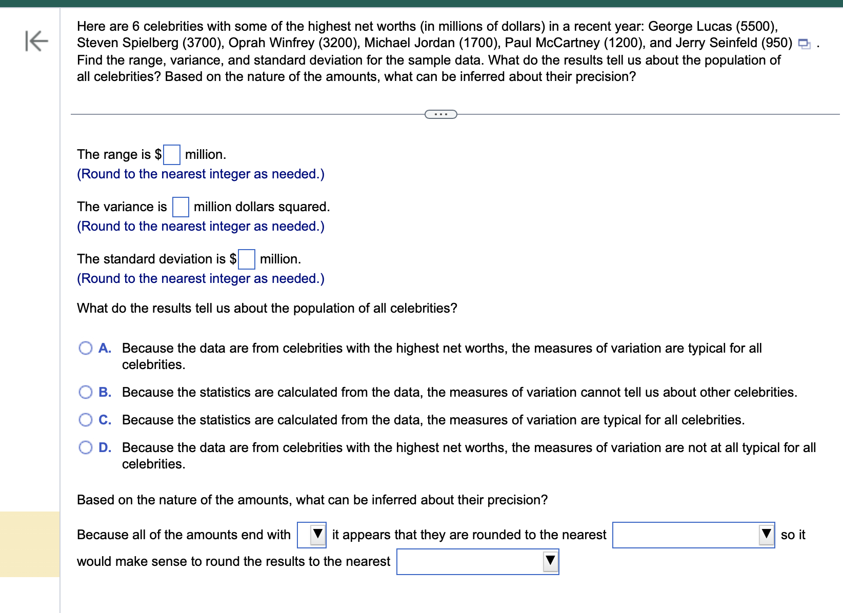 Solved Q18 BASED ON THE NATURE OF THE AMOUNTS, WHAT CAN BE | Chegg.com