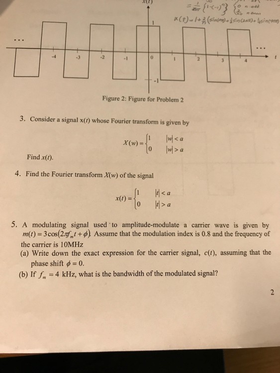 Solved Rtr) -4 -3 -2 -1 Figure 2: Figure for Problem 2 3. | Chegg.com