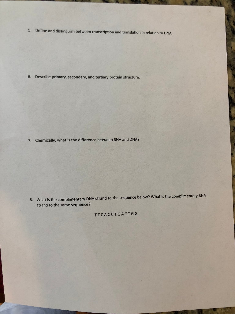 Solved Fundamentals of Organic and Biochemistry Homework 3 | Chegg.com