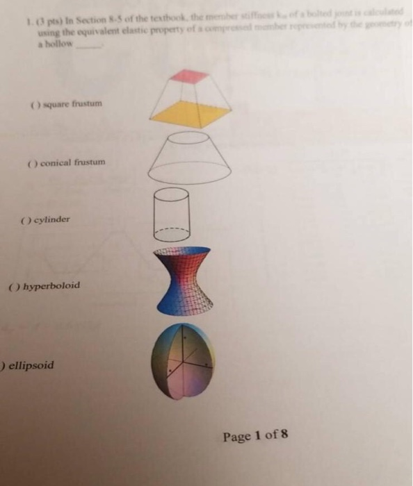 1. (3 pts) In Section s.S of the tesxthook the | Chegg.com