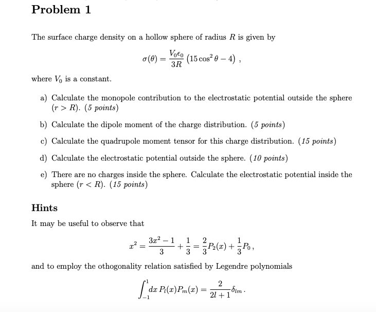 Surface Charge Density Equation Sphere - Tessshebaylo