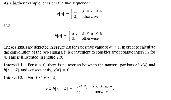 Solved Im trying to get the following convolved signals in | Chegg.com