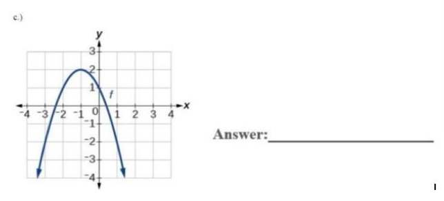 Solved For the following exercises, write an equation for | Chegg.com