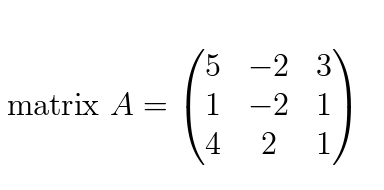 Solved A=⎝⎛514−2−22311⎠⎞Calculate the cofactors for matrix | Chegg.com