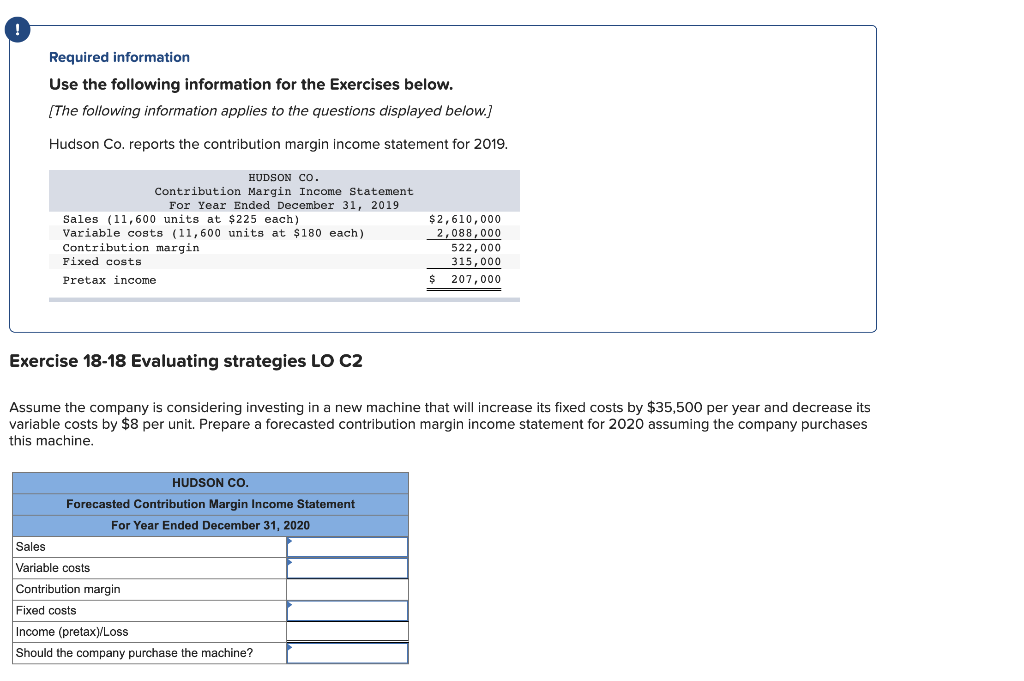 Solved Required information Use the following information | Chegg.com