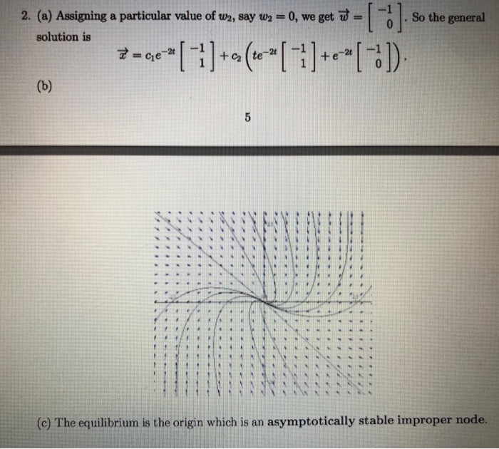 Solved 5 6 Repeated Eigenvalues For Linear Systems 23 1 A Chegg
