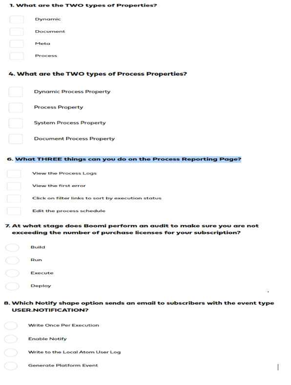 Solved 1. What are the TWO types or Properties? Dynamic | Chegg.com